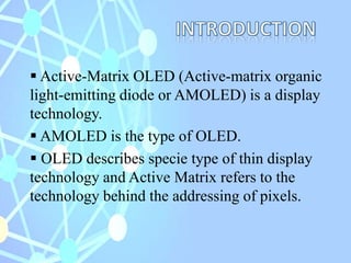 Amoled display | PPT