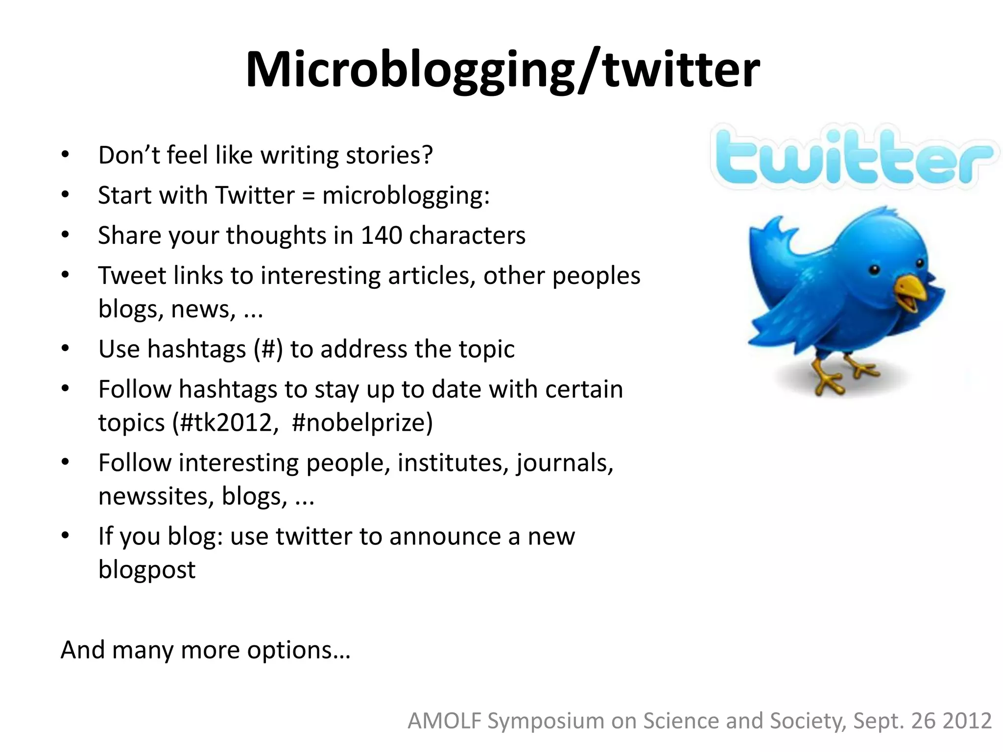 Amolf: popularizing science, many ways to reach the public | PDF | Science