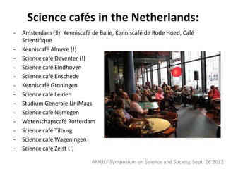 Amolf: popularizing science, many ways to reach the public | PDF | Science