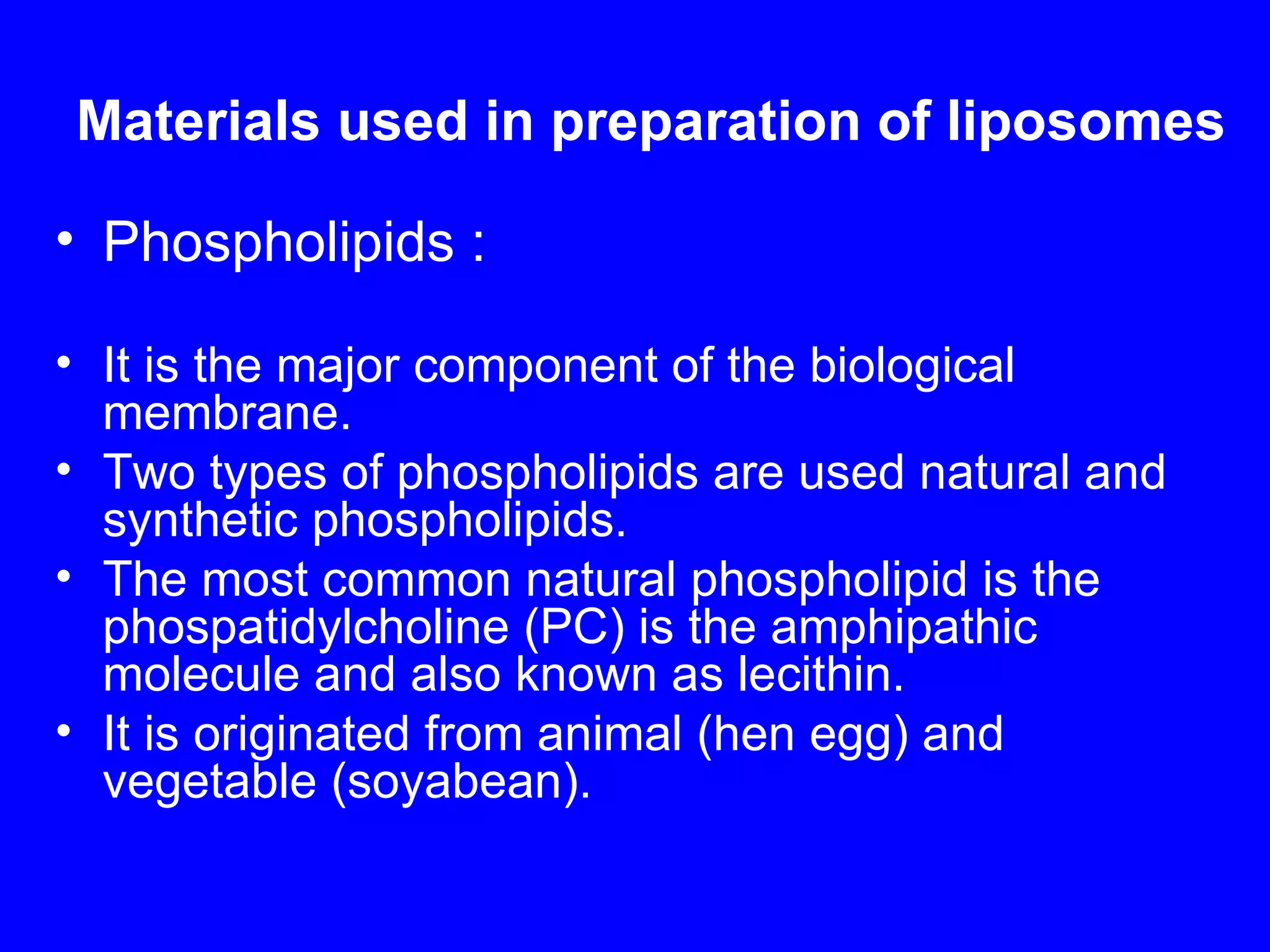 liposomes | PPT