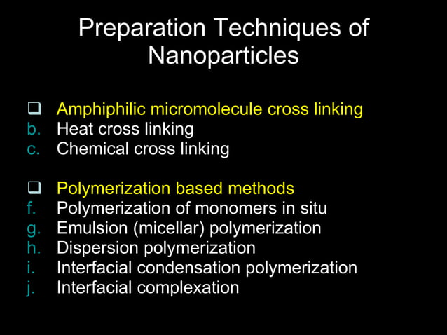 nanoparticles | PPT | Chemistry | Science