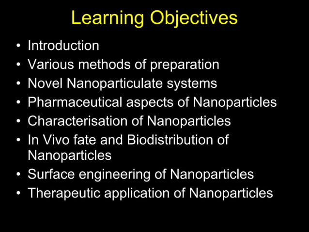 nanoparticles | PPT | Chemistry | Science