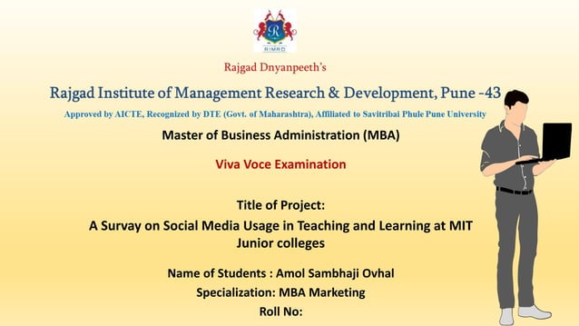 MBA sip project on social media teaching and learning at MIT .pptx