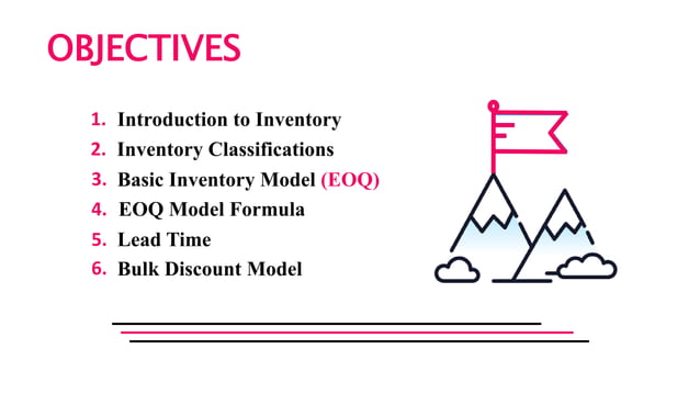 Independent Demnad Inventory Systems- EOQ | PPTX