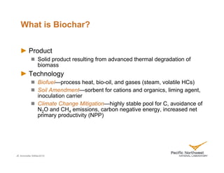 Amonette: Biochar Introduction | PPT