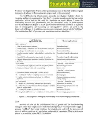 A Money Problem A Source Of Insight Into Problem Solving Action | PDF | Educational Assessment ...