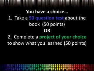 Among the Hidden Final Test | PPTX