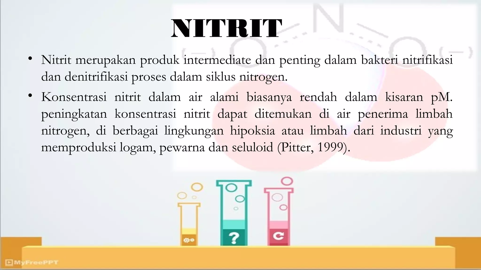 Amoniak nitrat nitrit | PPT