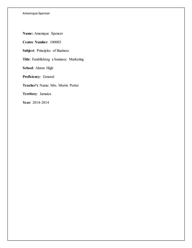 Principles of Business SBA | DOCX | Birth Control | Reproductive Health