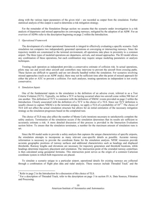 A monte carlo simulation for evaluating airborne collision risk in intersecting runways | PDF