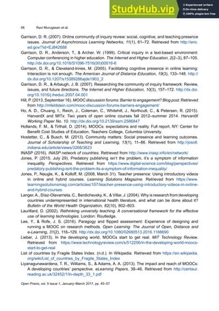 A MOOC Approach For Training Researchers In Developing Countries | PDF