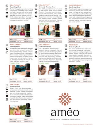 Améo product order form | PDF | Herbs and Supplements | Alternative ...