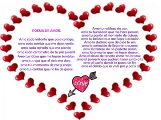 el amor es mas grade que el planeta | PPTX