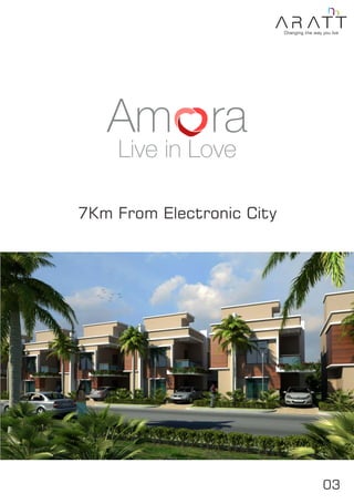 Pre-launching plots and villas in Bangalore| Aratt Amora by Arattukulam ...