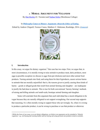 A moral argument_for_veganism | PDF