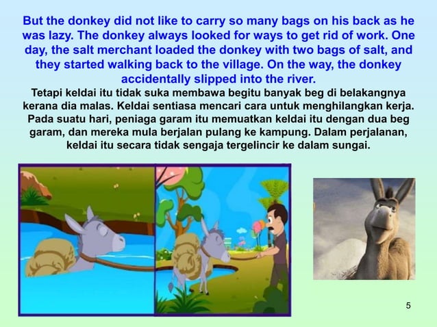 A Moral Story for Kids (Eng & Malay).ppt