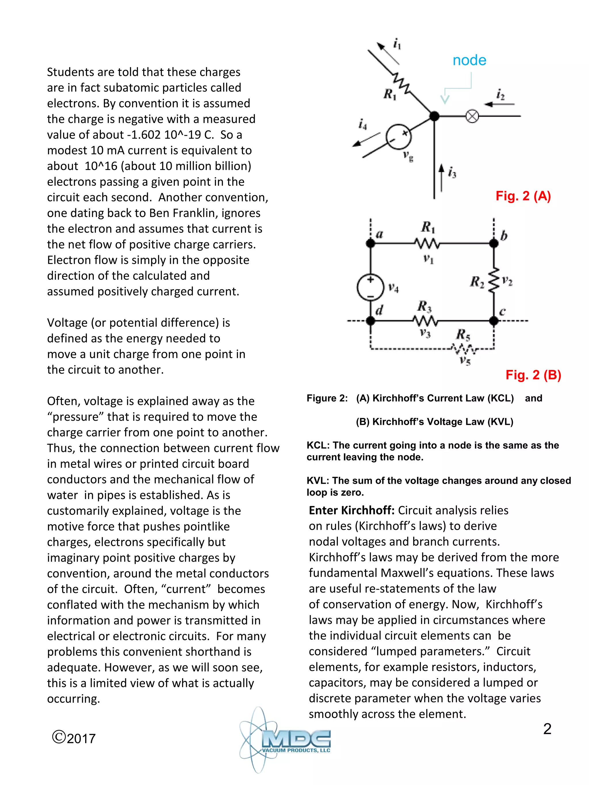 Data and Power Flow in Circuits and the Origin of Electromagnetic ...