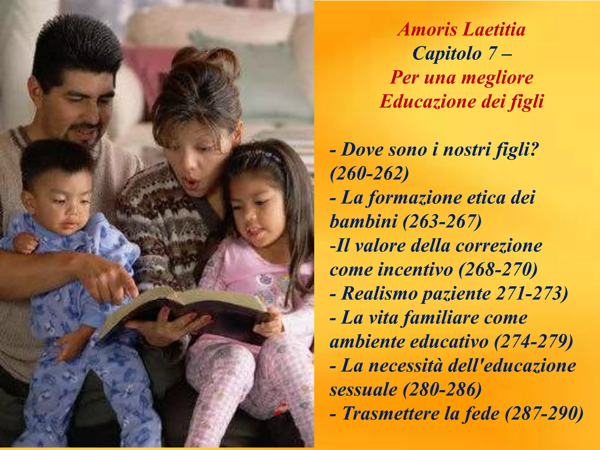 Amoris Laetitia - 7,8,9 (Italian).pptx