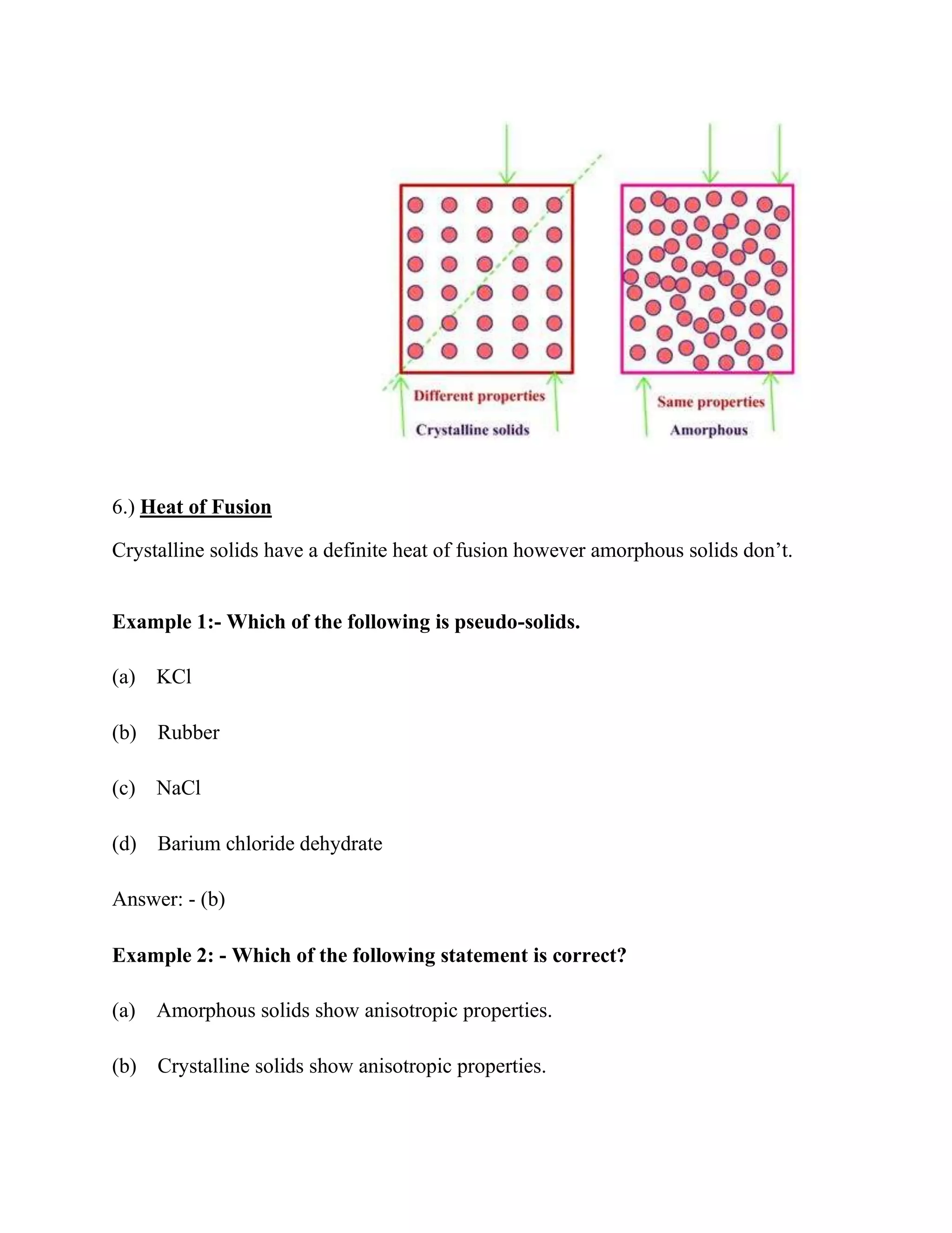 Amorphous and crystalline solids by www.topcoaching.com