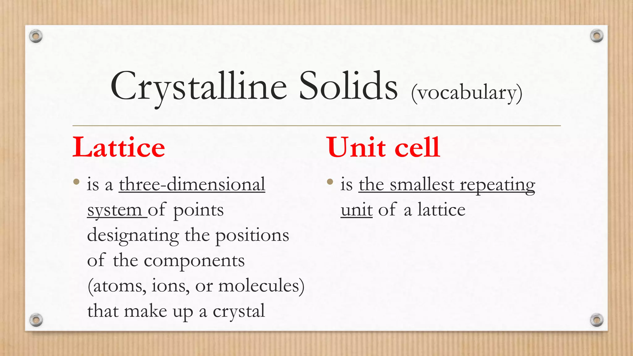 AMORPHOUS and CRYSTALLINE SOLIDS.pptx