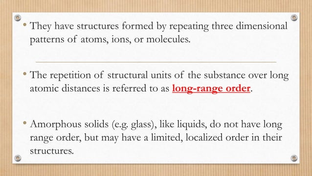AMORPHOUS and CRYSTALLINE SOLIDS.pptx