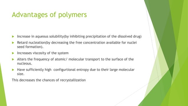 Amorphous solid dispersion | PPT