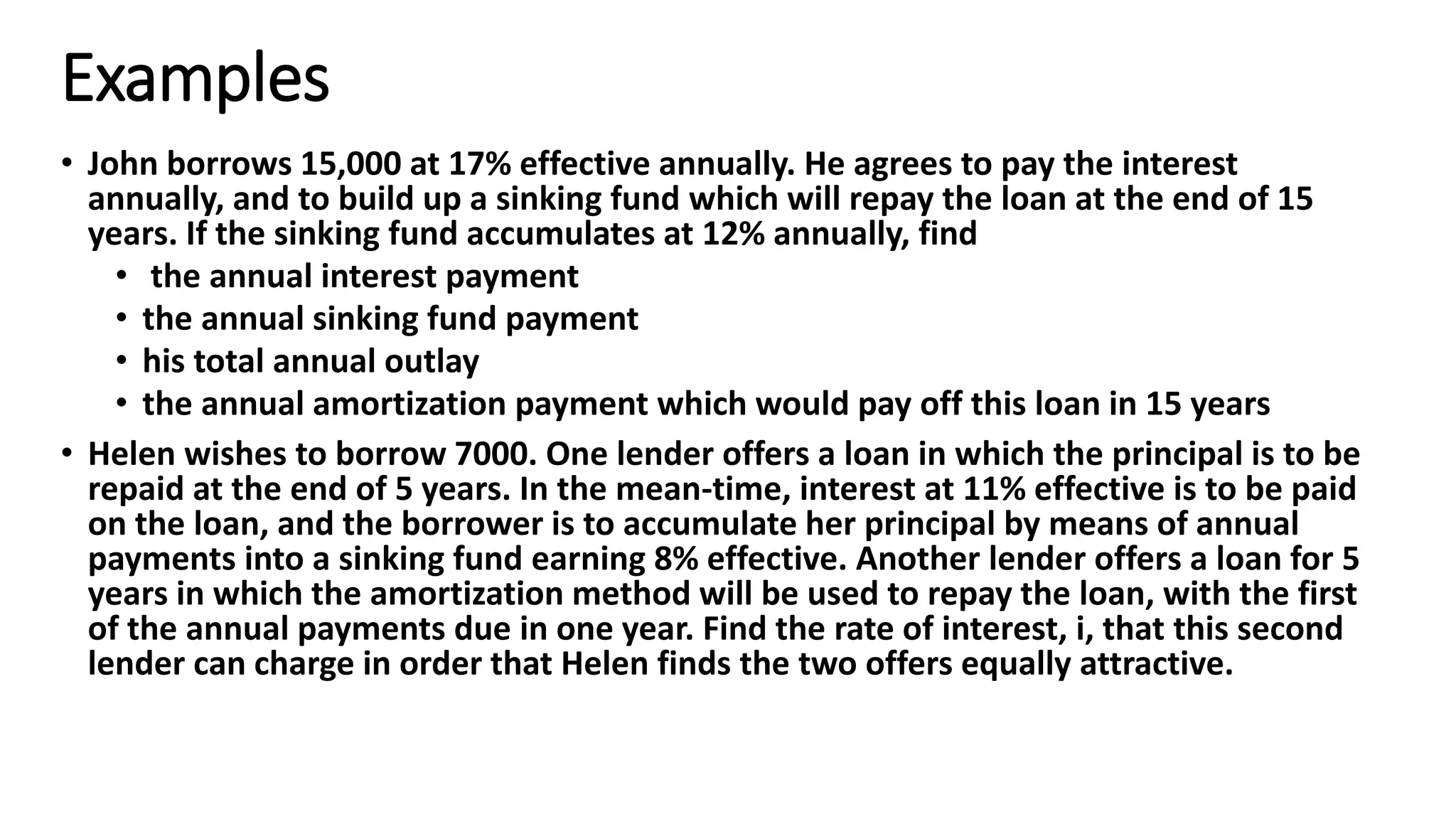 Lesson: Amortization and Sinking Fund.ppt
