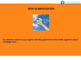 Amortizing Loan | Finance | PPTX