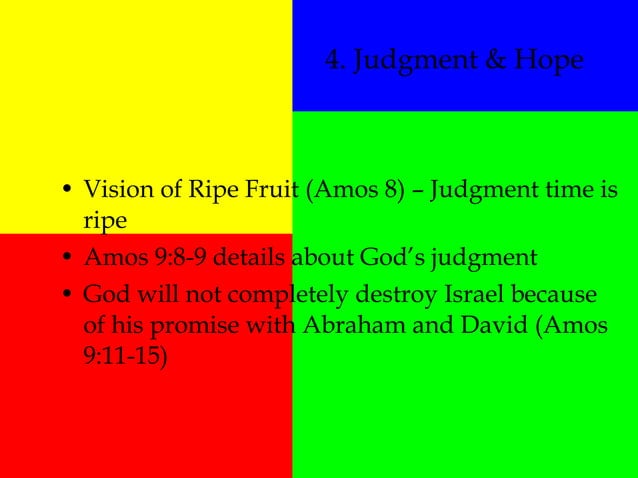 Amos | PPT | Christianity | Religion & Spirituality