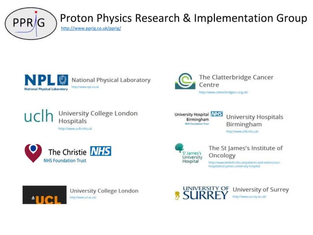 Richard Amos (UCLH) - Introducing proton beam therapy into the NHS # ...