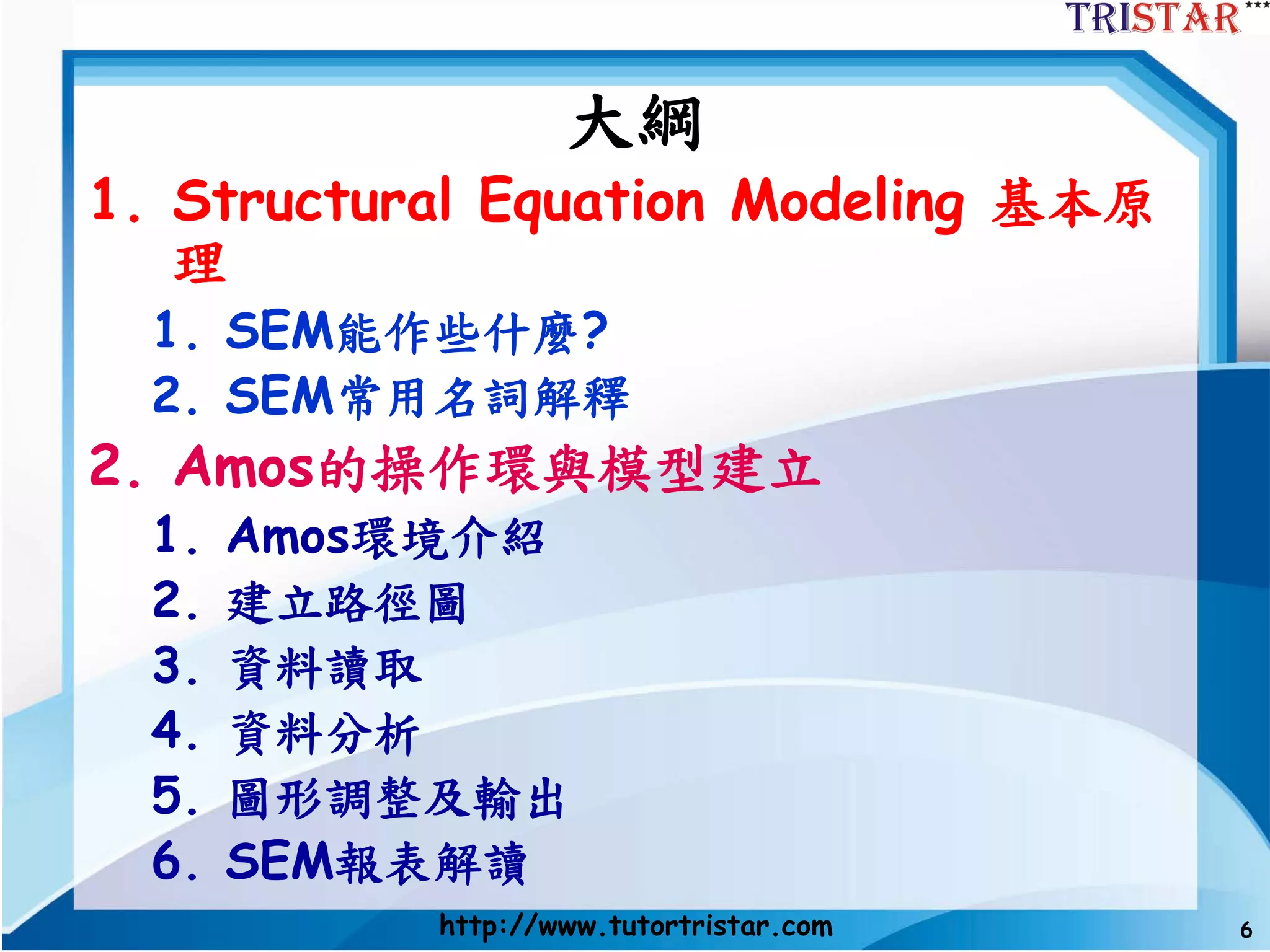 SEM結構方程模型與Amos基礎班講義-三星統計張偉豪 | PDF | Educational Assessment | Education