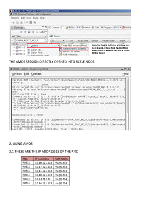 Amos command | PDF