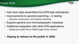 AMOS: the EPA database of analytical methods and open mass spectral ...