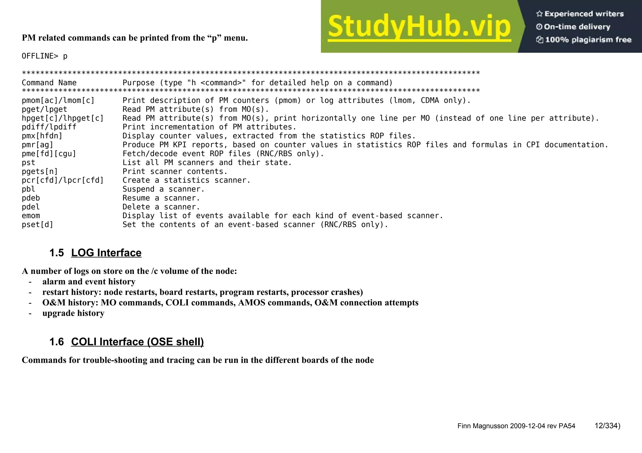 AMOS MOSHELL OVERVIEW | PDF