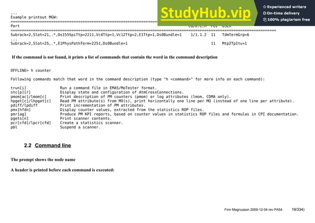 AMOS MOSHELL OVERVIEW | PDF