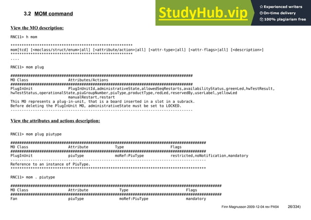 AMOS MOSHELL OVERVIEW | PDF