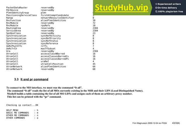 AMOS MOSHELL OVERVIEW | PDF