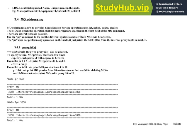 AMOS MOSHELL OVERVIEW | PDF