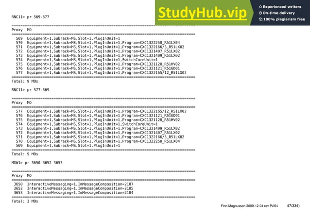 AMOS MOSHELL OVERVIEW | PDF