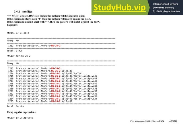 AMOS MOSHELL OVERVIEW | PDF
