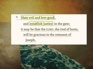 Amos sermon slides | PPT