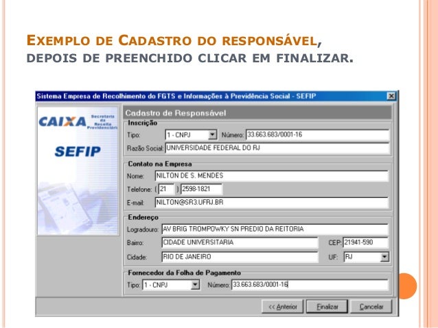 Curso Online SEFIP