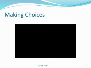 A Motivational Conversation with David Burden | PPT