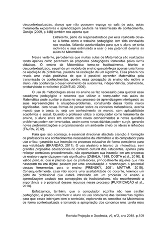 A MOTIVAÇÃO NAS AULAS DE MATEMÁTICA A PARTIR DOS JOGOS DIGITAIS DO ...