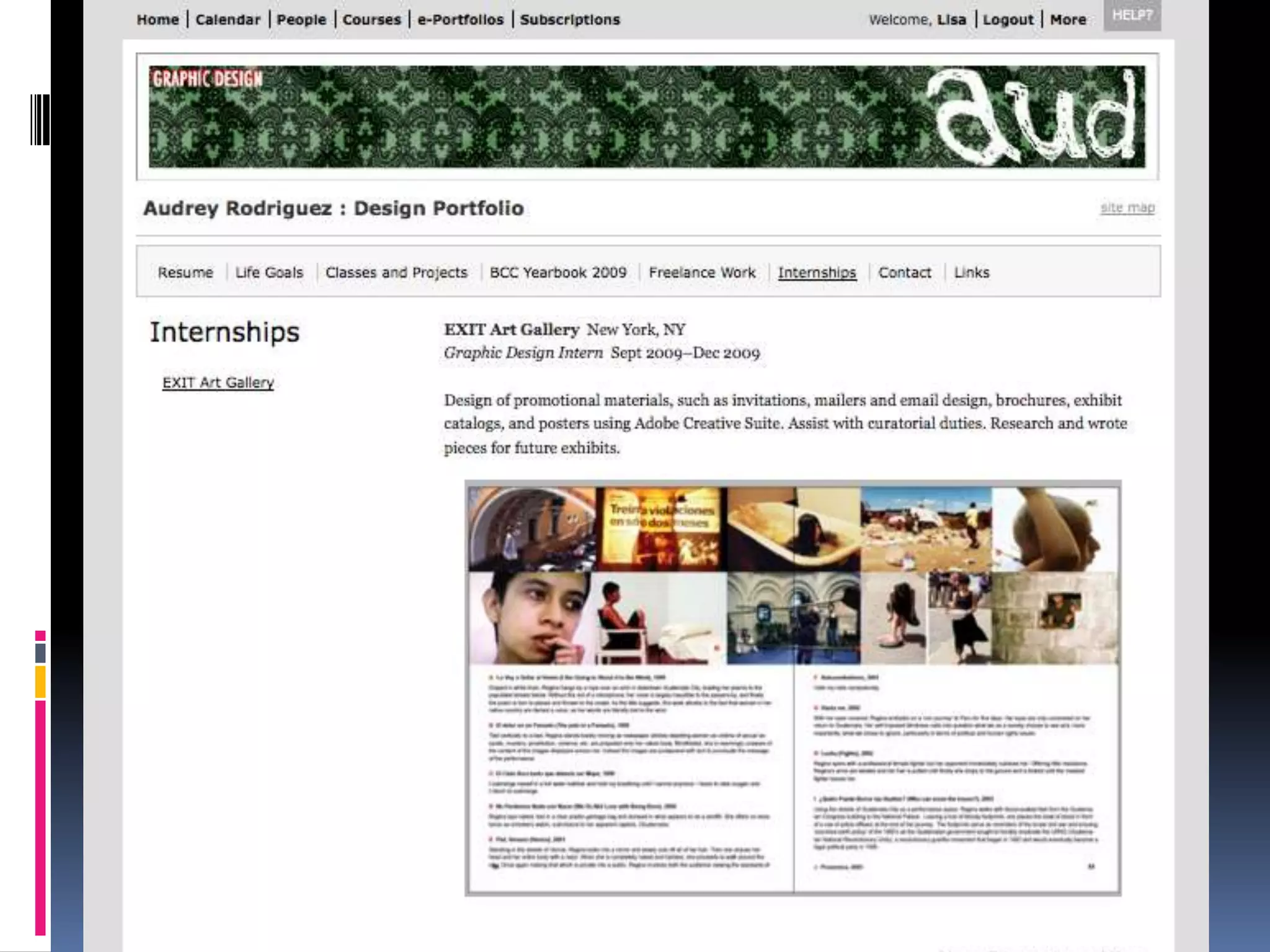 Witnesses to their Own Progress: Reflective Learning and Preparing for the Workplace with ...