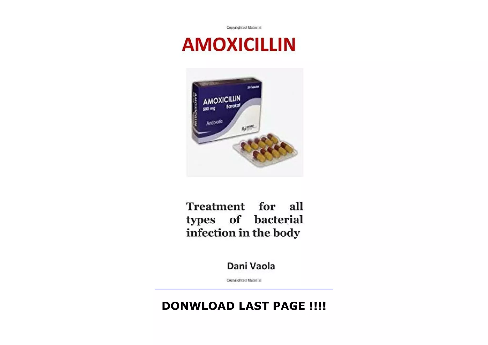 Amoxicillin | PDF
