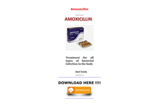 Amoxicillin | PDF