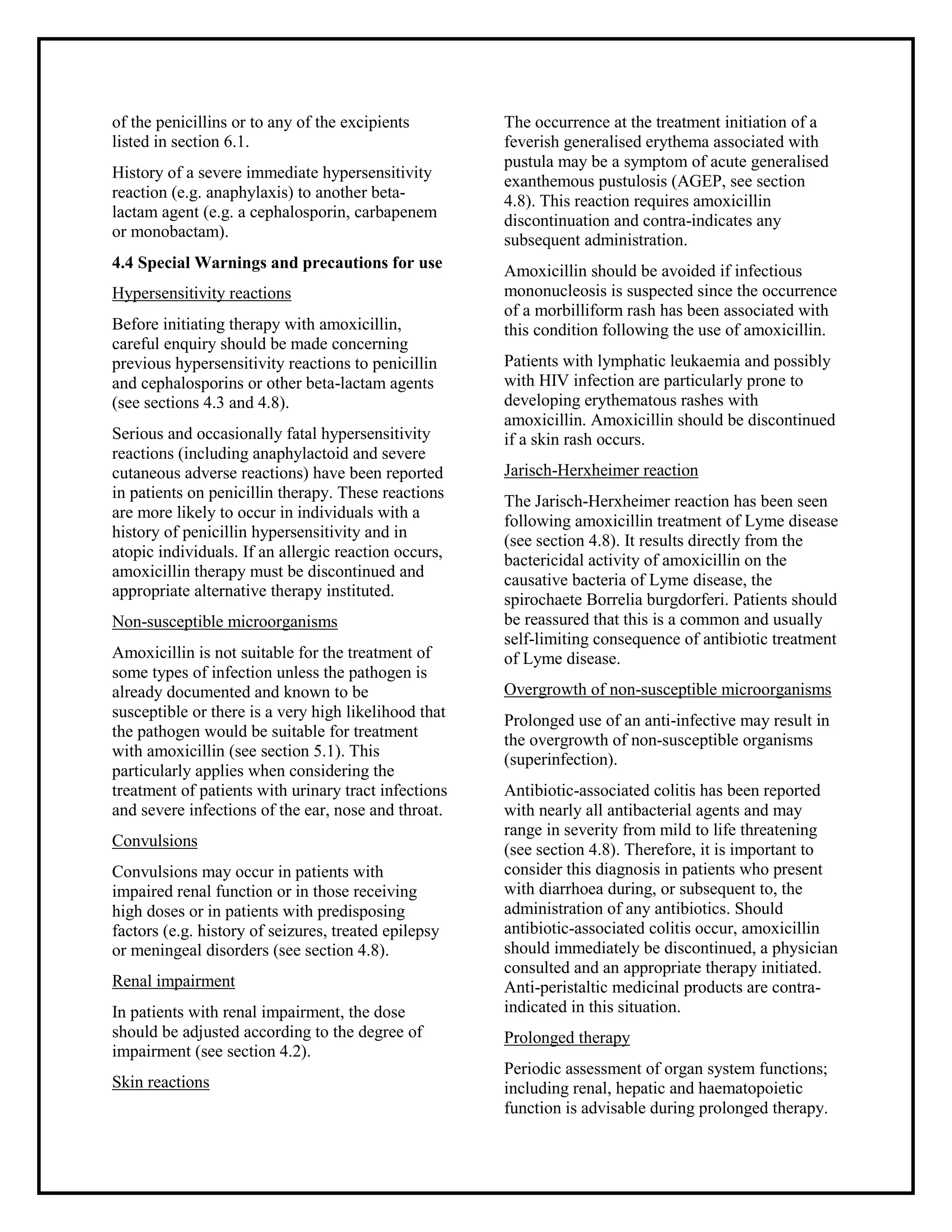 Amoxicillin 500 mg capsules smpc taj pharmaceuticals | PDF