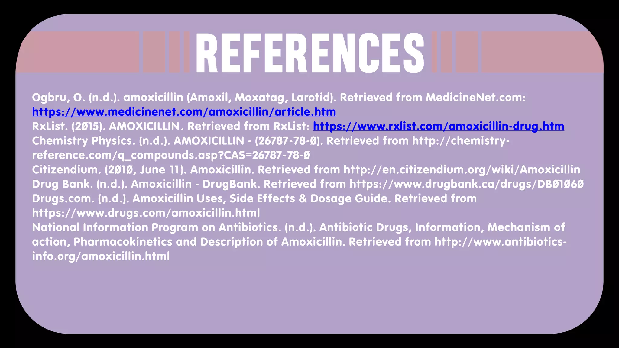 Amoxicillin: A Brief Background | PDF