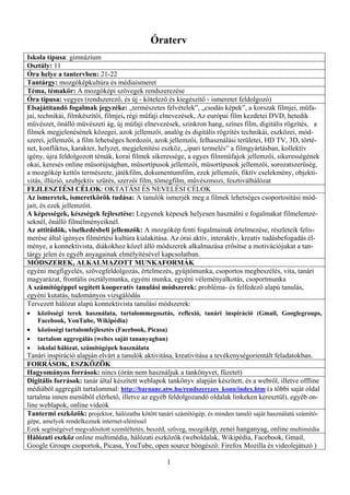 A mozgokepi szovegek_rendszerezese | PDF